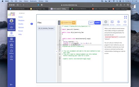 unit 5 lesson 2 coding activity 2 java r edhesivehelp