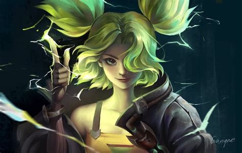 Zeri League Of Legends Drawn By Gavigne Danbooru