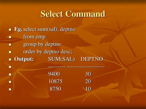 Ppt Introduction To Dbms And Sql Powerpoint Presentation Free Download Id