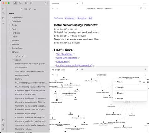 Tree View Hierarchical Navigation Using Internal Links Possible Help Obsidian Forum