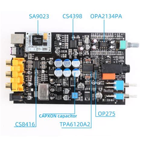 Fx Audio Dac X6 Hifi 20 Dac Input Usbcoaxialoptical Output Rca