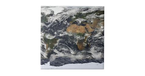 Modis World Map Ceramic Tile Zazzle