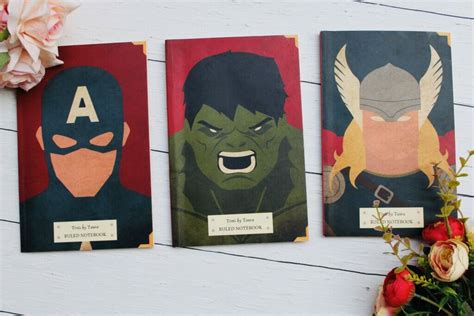 Marvel Avengers Notebook Set Of 3 The Big Book Box