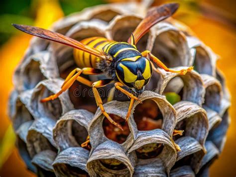 Intricate Architecture A Closeup Look At Wasp Nest Construction And The