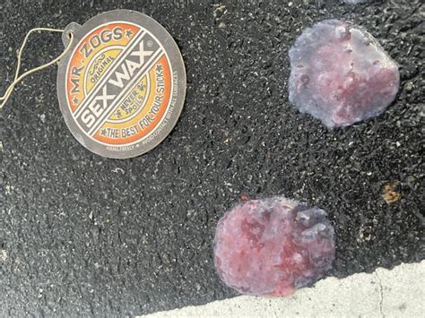 Small Gelatinous Blobs Found On The Pavement After A Couple Days Of