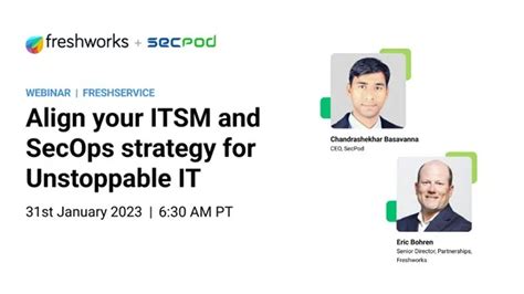 Align Your Itsm And Secops Strategy For Unstoppable It Secpod