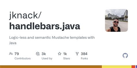 GitHub Jknack Handlebars Java Logic Less And Semantic Mustache Templates With Java