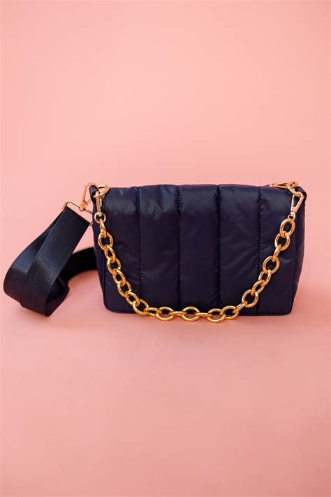 Lala Quilted Chain Purse Various Jaxe Grace Boutique