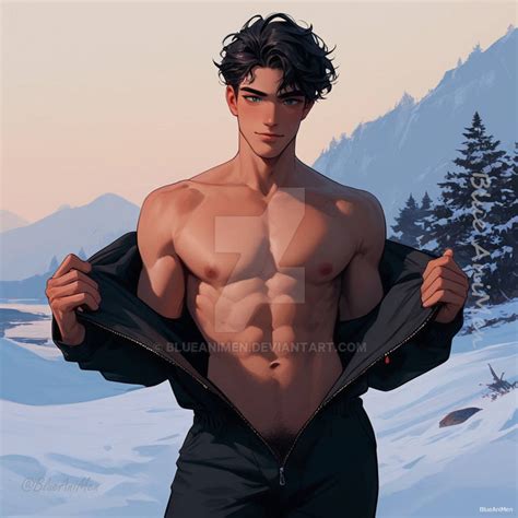 Shirtless Gay Ski 202411 027 Blueanimen Mzr94cf By Blueanimen On Deviantart