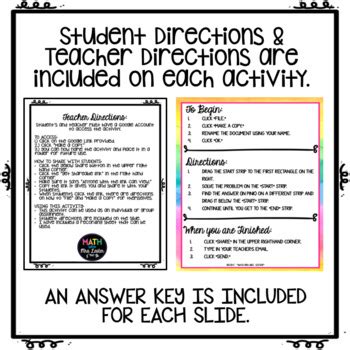 Adding Subtracting Decimals Google Activities Bundle Distance Learning