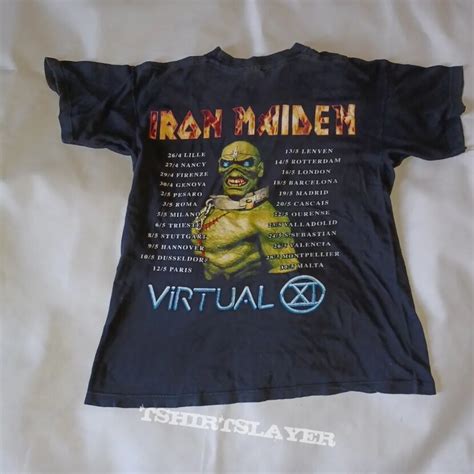 Iron Maiden 1998 Iron Maiden T Shirt Tshirt Or Longsleeve Seanscoils