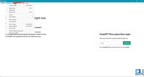 Ways To Install ChatGPT As A Windows App Gadgets To Use