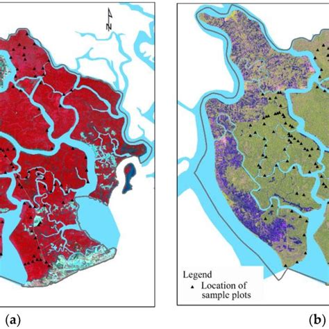 Illustrations Of Input Variables In The Study Area A Pseudo Color Download Scientific