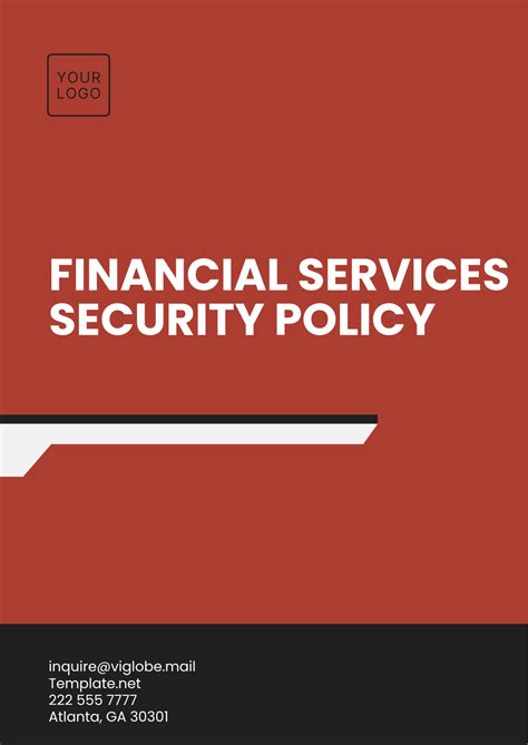 Free Security Policy Templates To Edit Online