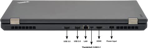 Powerful Lenovo ThinkPad P50 With I7 16GB RAM 512GB SSD Megazone