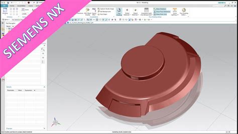 Videotutorial Siemens Nx 12 Surfaces From Drawing To Model Part 2 Wolfgang Waldens IT