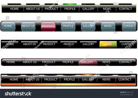 Web Navigation Templates Royalty Free Stock Photo Avopix