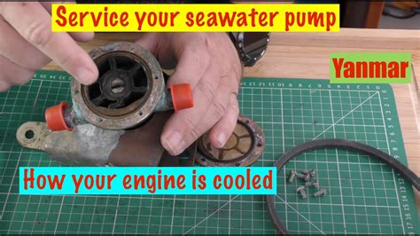 Service Your Sea Water Raw Water Pump How Its Cooled Part 2 Yanmar Sailboat Engine Youtube