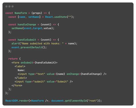 React Hooks And Forms Primehammer