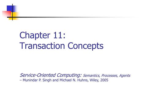 Ppt Chapter 11 Transaction Concepts Powerpoint Presentation Free
