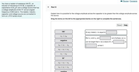 Solved Review Constants Part A You Have A Resistor Of Chegg