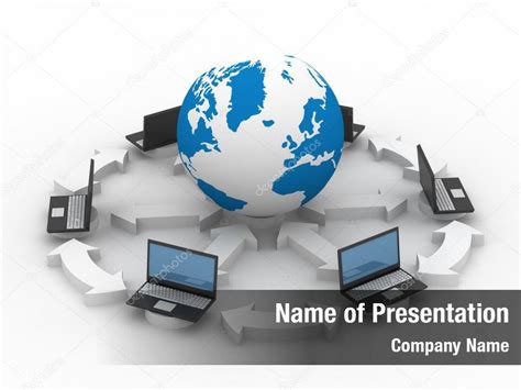 Internet Global Network Powerpoint Template Internet Global Network