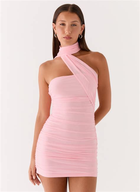 Breaking News Micro Mini Dress Pink Peppermayo Us