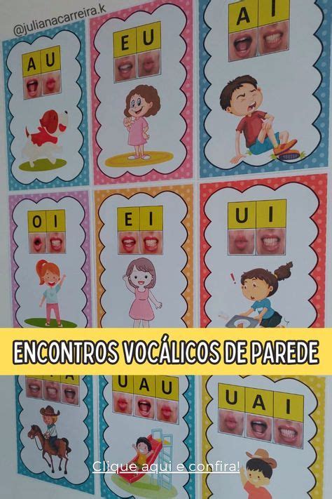 Encontros Vocalicos Para Imprimir