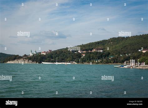 Abrau lake, Abrau Durso (Abrau Dyurso Stock Photo - Alamy