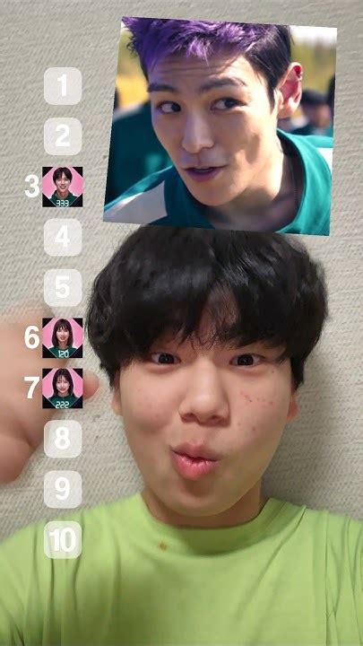 Ranking Squid Game오징어 게임 순위 매기기 Youtube