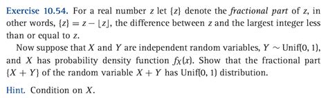 Solved Exercise For A Real Number Z Let Z Denote Chegg Com