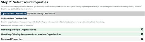 uploading and approving credential data credential registry guidance