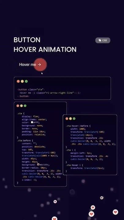 Hover Effect In Css Hovereffect Button Buttonanimation Shorts