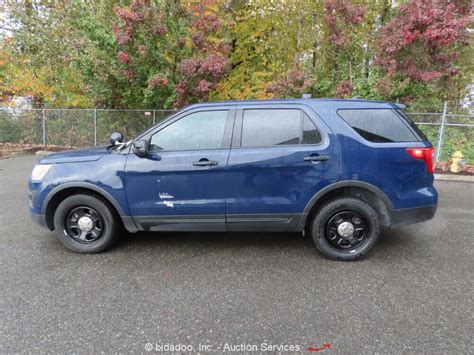 Ex Police Cruiser 2016 Ford Explorer Interceptor Utility Dailyturismo