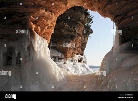 Apostle Islands National Lakeshore Mainland Sea Caves At Isabelle