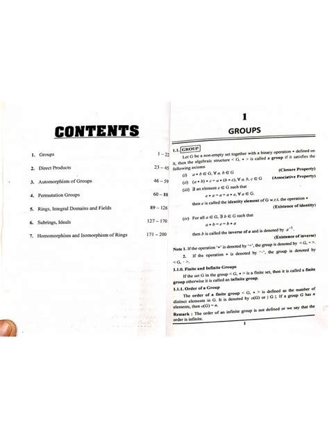 abstract algebra sem 5th pdf