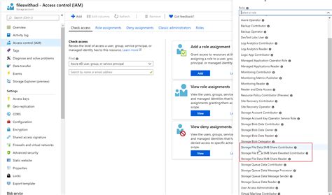 azure files with acls