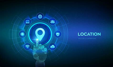 Location Point Of Location Pointer Of Map Map Marker Sign Gps Pointer Navigation Pin Point
