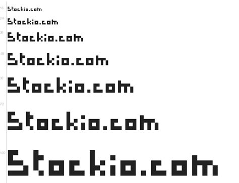 Free Font Bit Lazy By Paul Sasnauskas