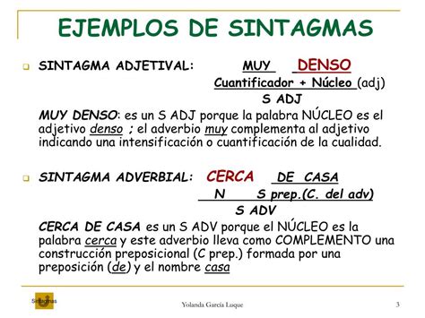 Ppt Los Sintagmas Powerpoint Presentation Free Download Id3732286