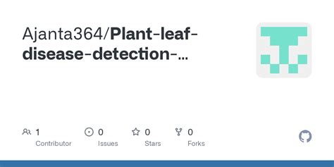GitHub Ajanta Plant Leaf Disease Detection System