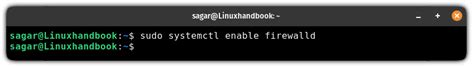 how to enable disable and restart firewalld