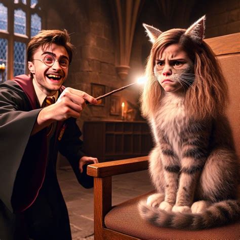 Tf Cat Hermione Harry Potter 131 By Mondohneerde On Deviantart