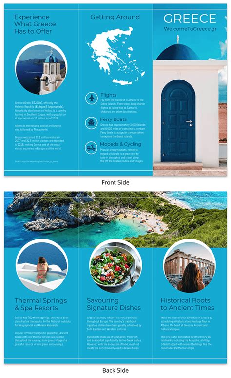 🎉 Informative Brochure Examples Free Brochure Templates For Microsoft