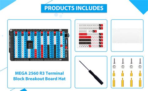52pi Screw Terminal Block Breakout Board Hat With Reset Button And Led 52pi Store