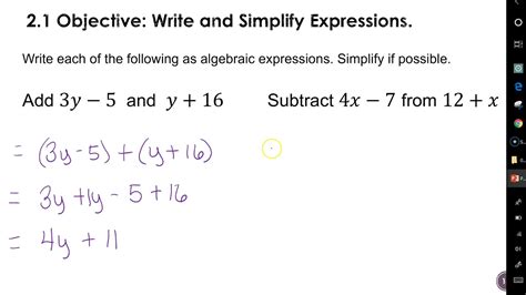 21 More Dist Prop Simplifying And Writing Expressions Youtube