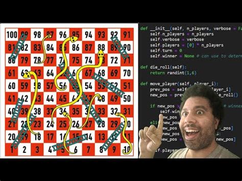 Snakes and Ladders | I Can Code That! (Python) - YouTube