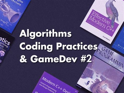 Best Programming Books 2 Algorithms Coding Practices And Gamedev