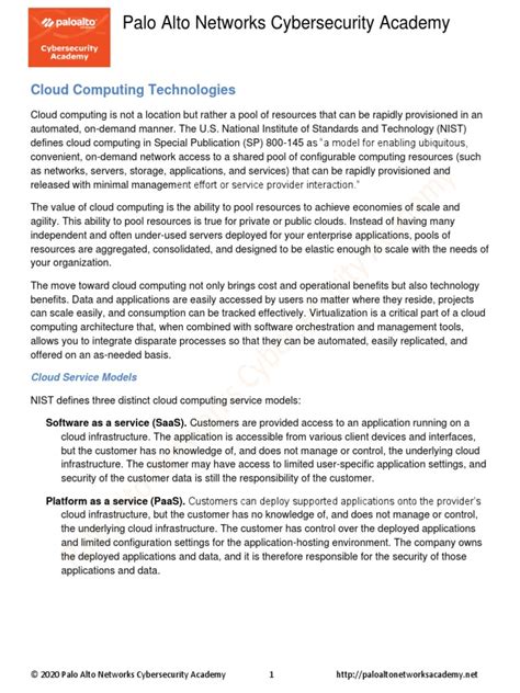 cloud computing technologies 5 pdf cloud computing security