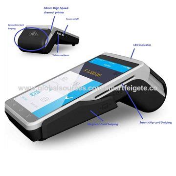 Buy Wholesale China Handheld Android Inch Touch Screen Nfc Pos Device For Agency Banking